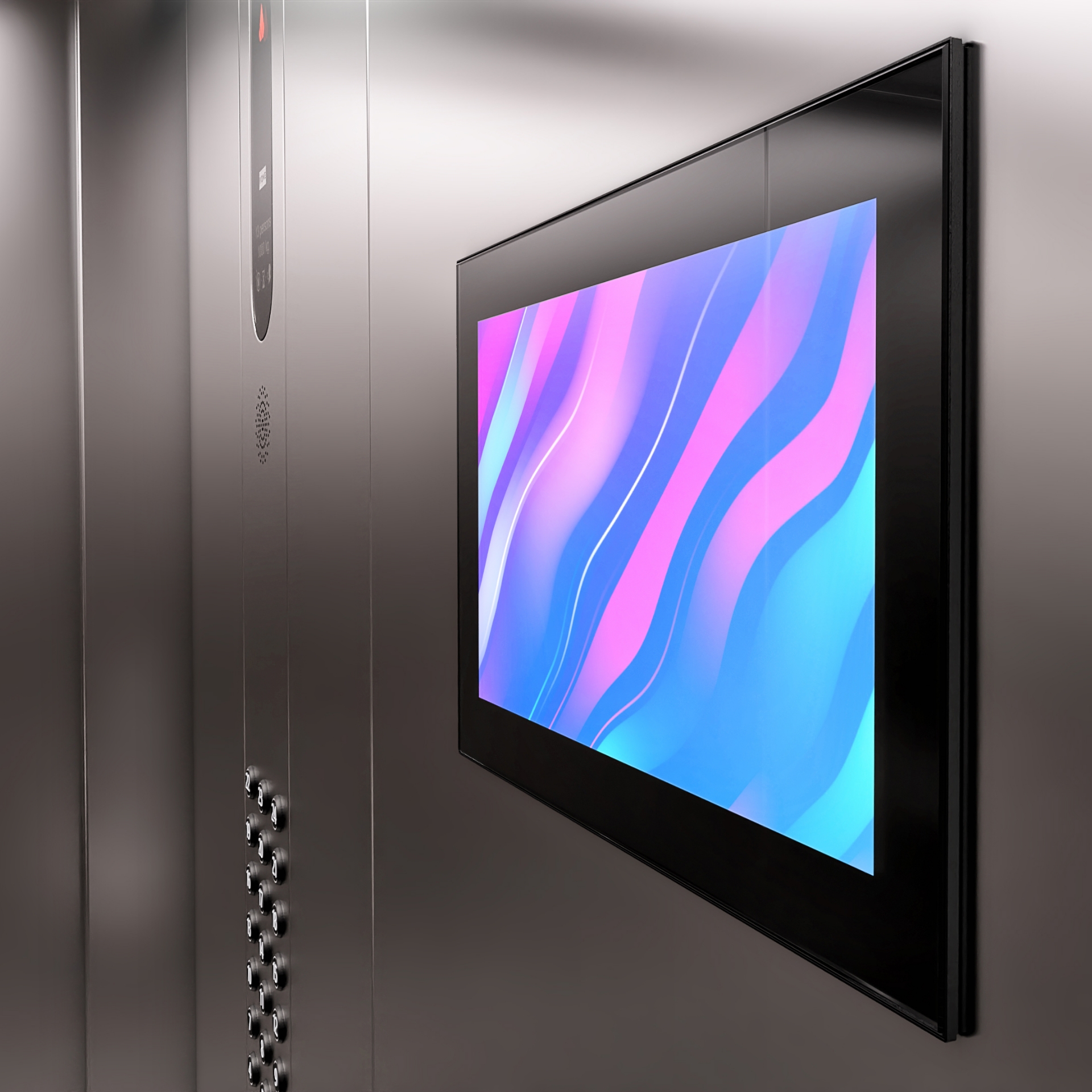 Zenith elevator screens - XPO Screens
