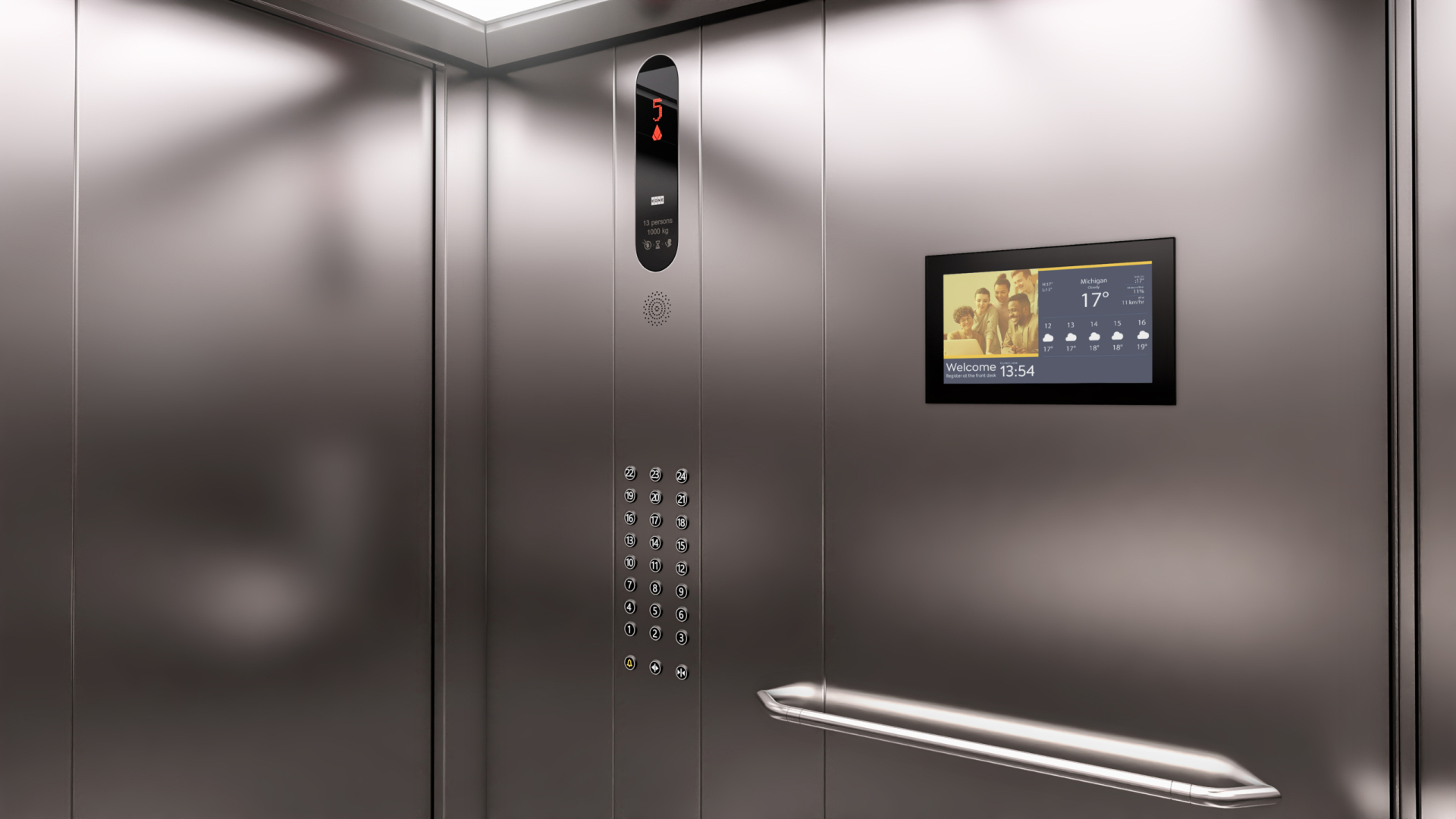 Elevator screens - XPO Screens