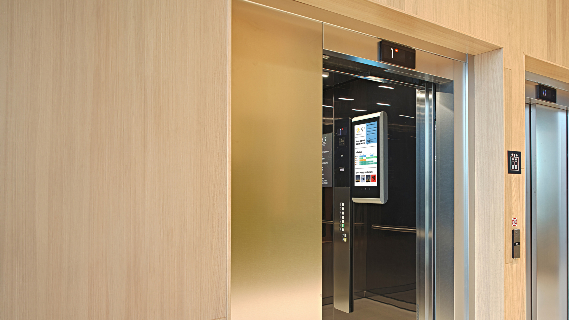 Elevator screens - XPO Screens